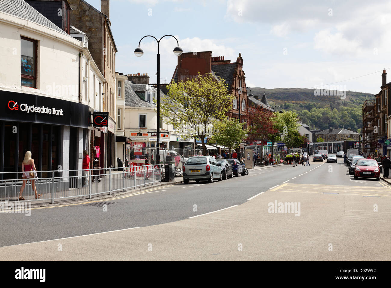 Largs main street hi-res stock photography and images - Alamy