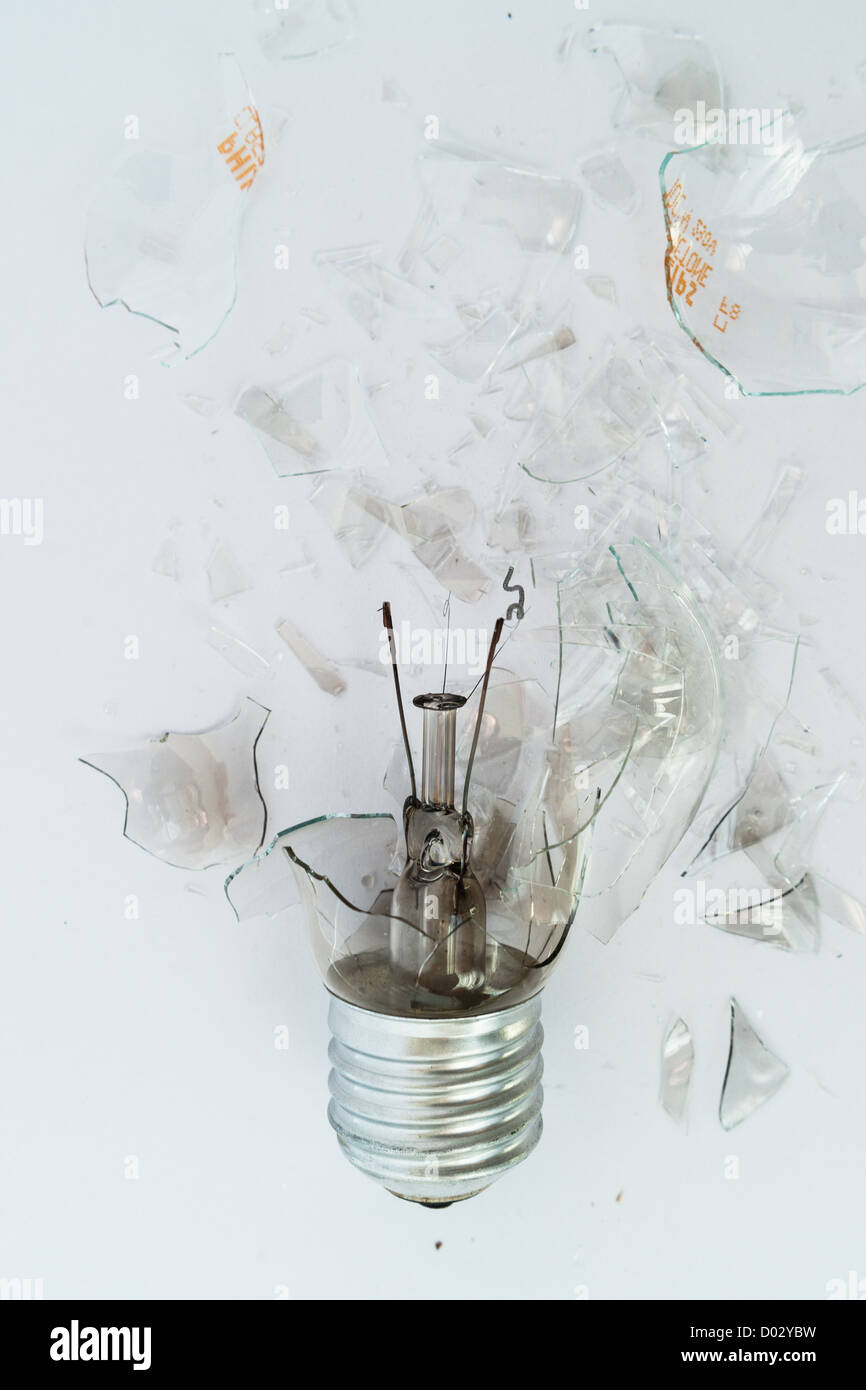 Old burned light bulb hi-res stock photography and images - Alamy