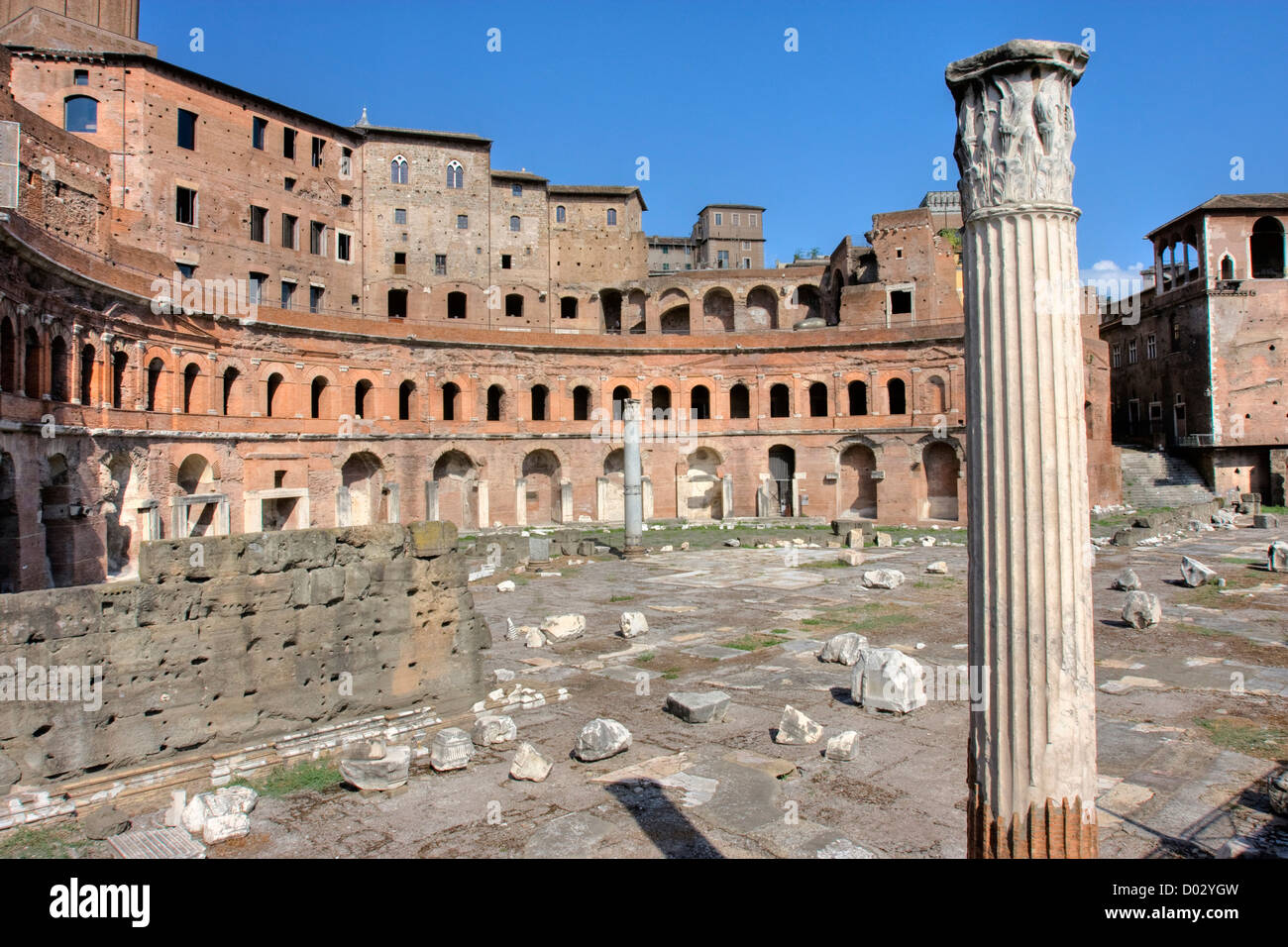 Imperial Fora of Rome Stock Photo - Alamy