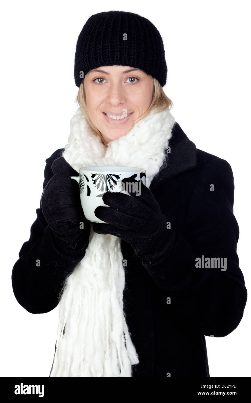 Woman drink soup cold hi-res stock photography and images - Alamy
