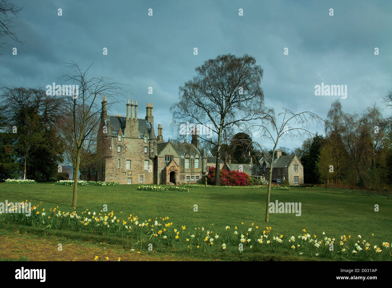 Lauriston Castle, Cramond near Edinburgh, Lothian Stock Photo - Alamy