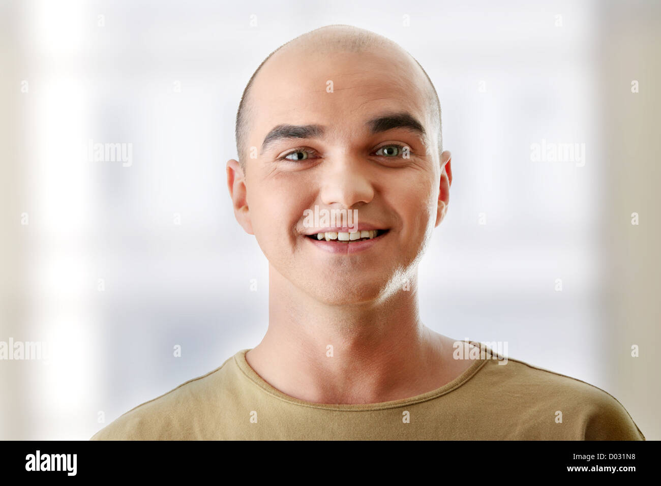 Man with happy facial expression Stock Photo - Alamy