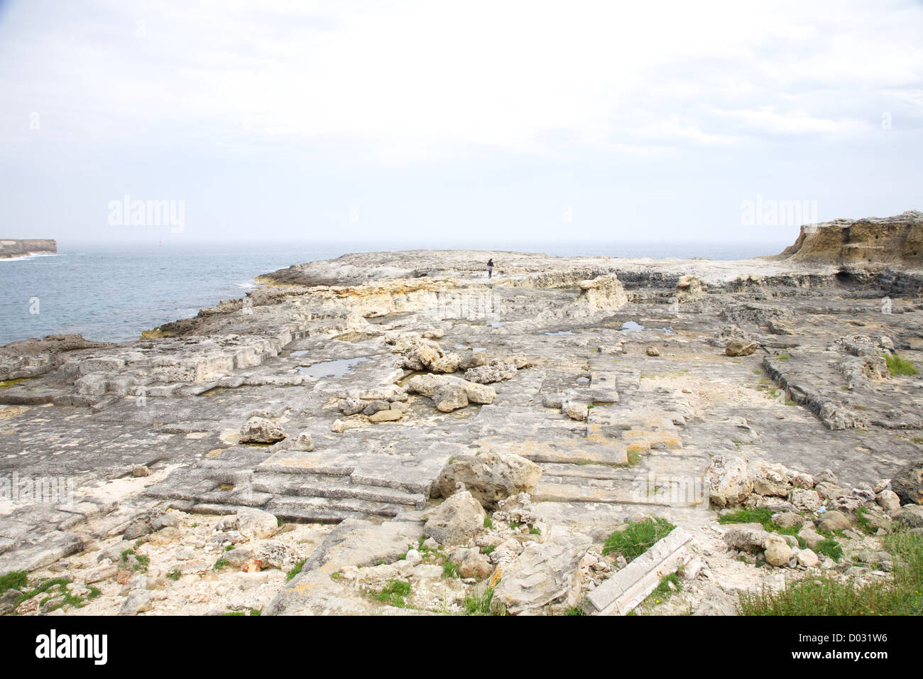 rock seaside at Menorca island in Spain Stock Photo - Alamy