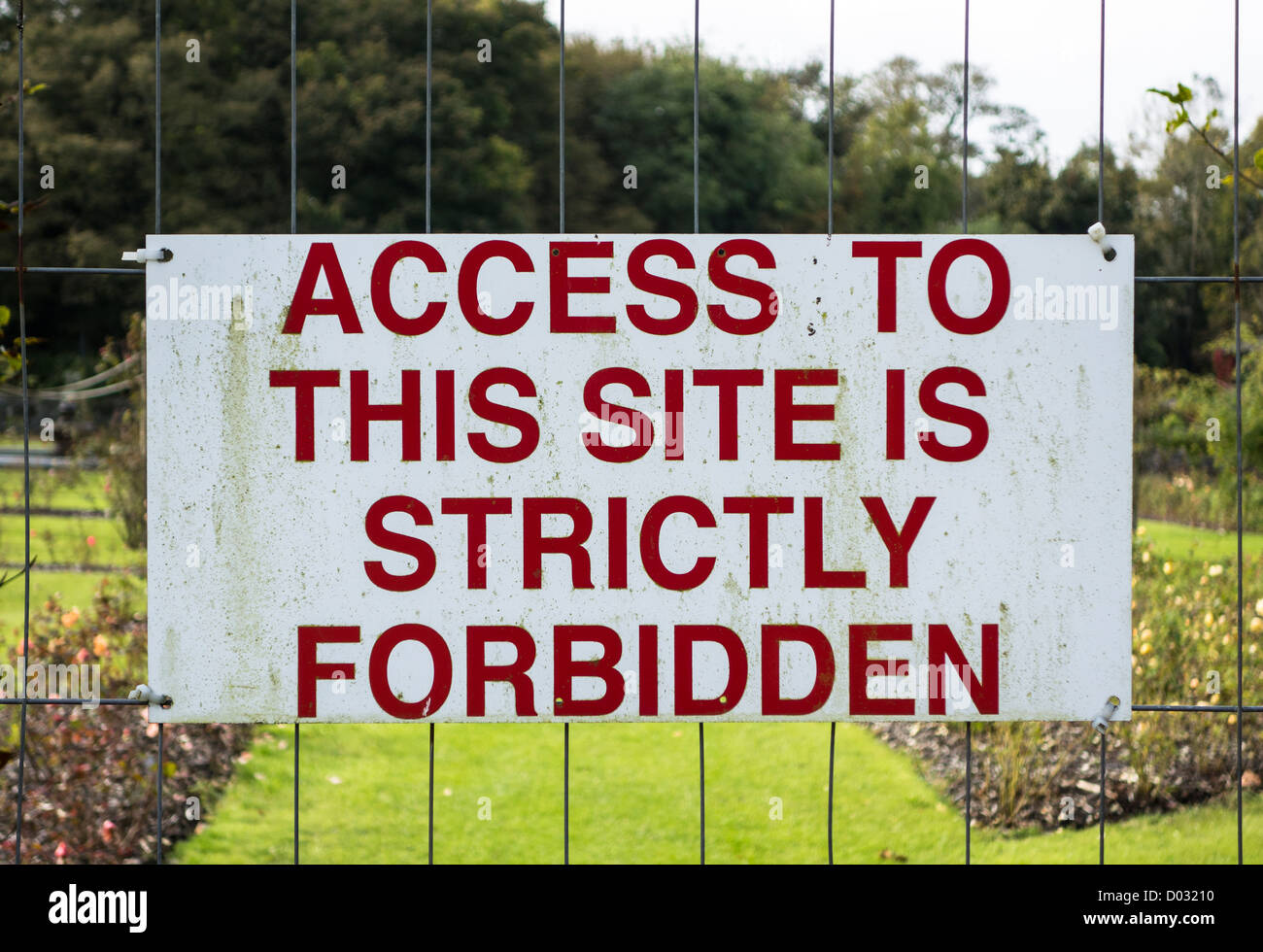 Strictly Forbidden Access High Resolution Stock Photography and Images ...