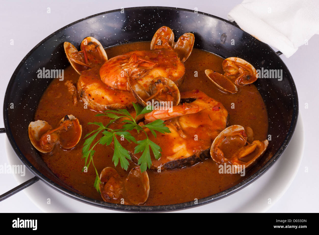 Hake seafood casserole hi-res stock photography and images - Alamy