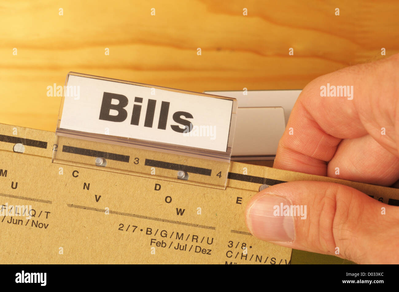 Debts Bill Bills Invoice Letter High Resolution Stock Photography and ...