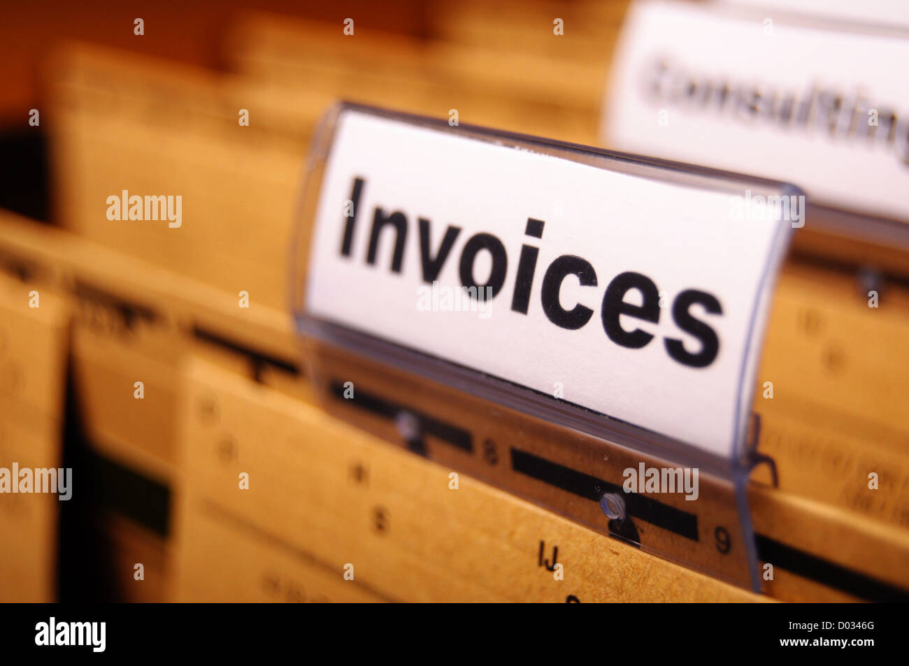 Invoices folder hi-res stock photography and images - Alamy