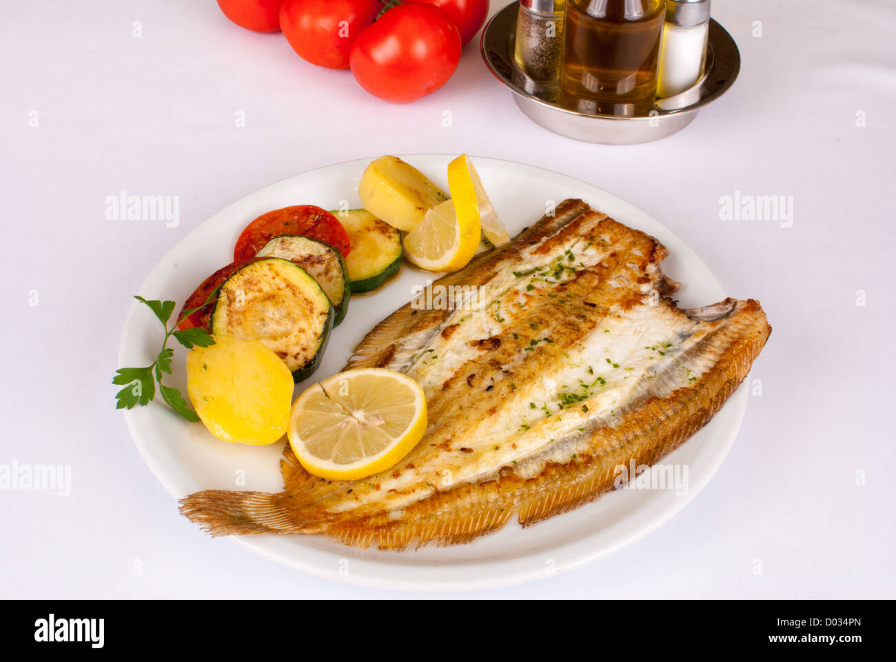 Sole recipe hi-res stock photography and images - Alamy