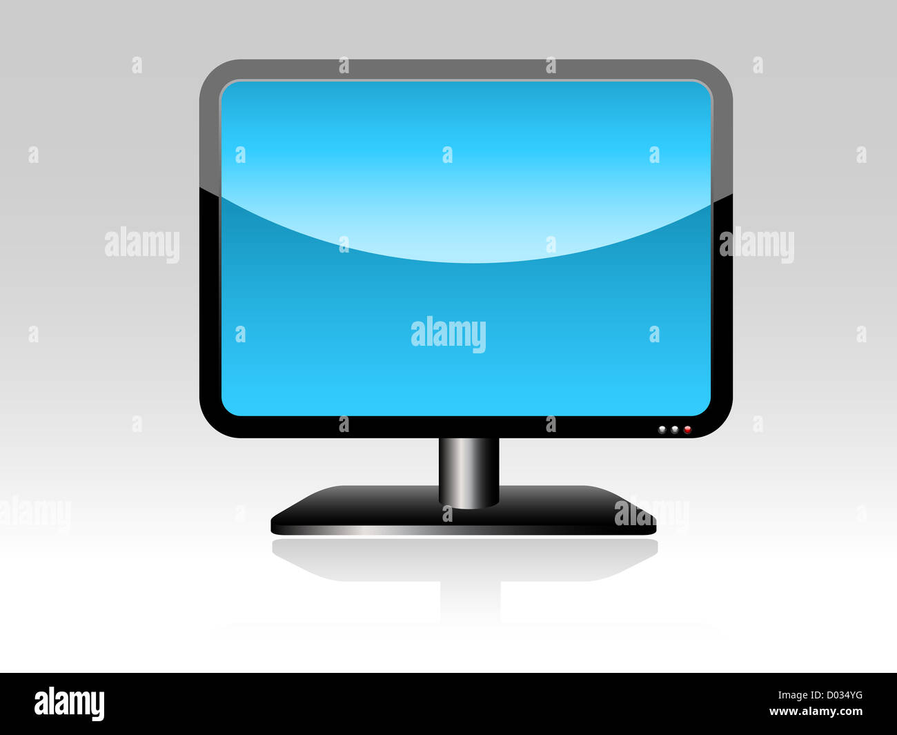 Generic LCD Television Stock Photo - Alamy