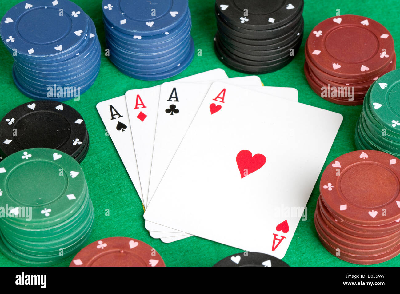 Pocker chips hi-res stock photography and images - Alamy