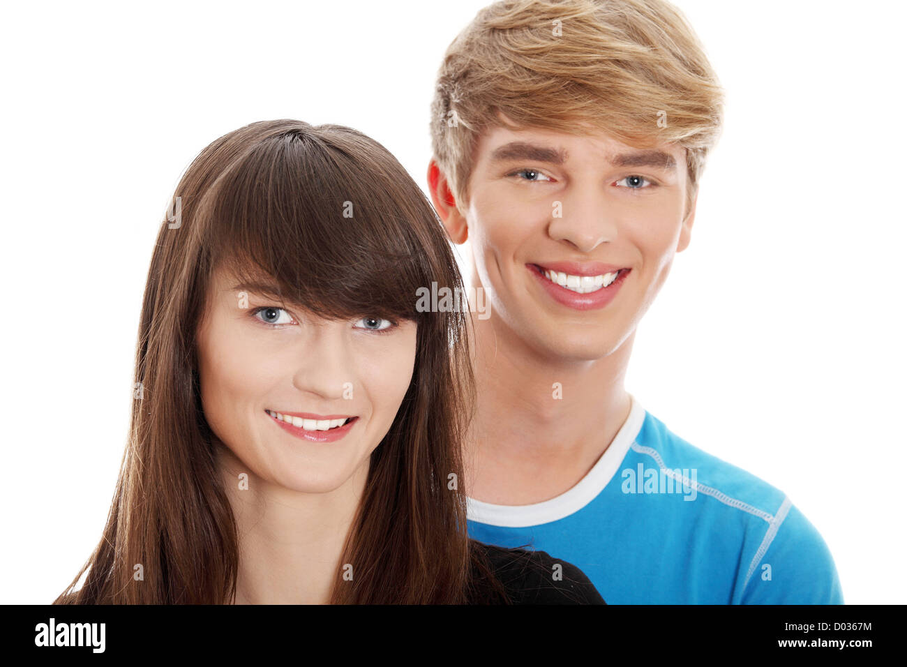 Happy two friends Stock Photo - Alamy