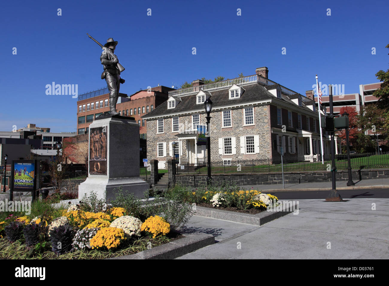 Philipse Manor Hall State Historic Site Yonkers New York Stock Photo ...
