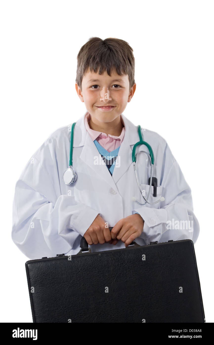Teen boy doctor stethoscope hi-res stock photography and images - Alamy