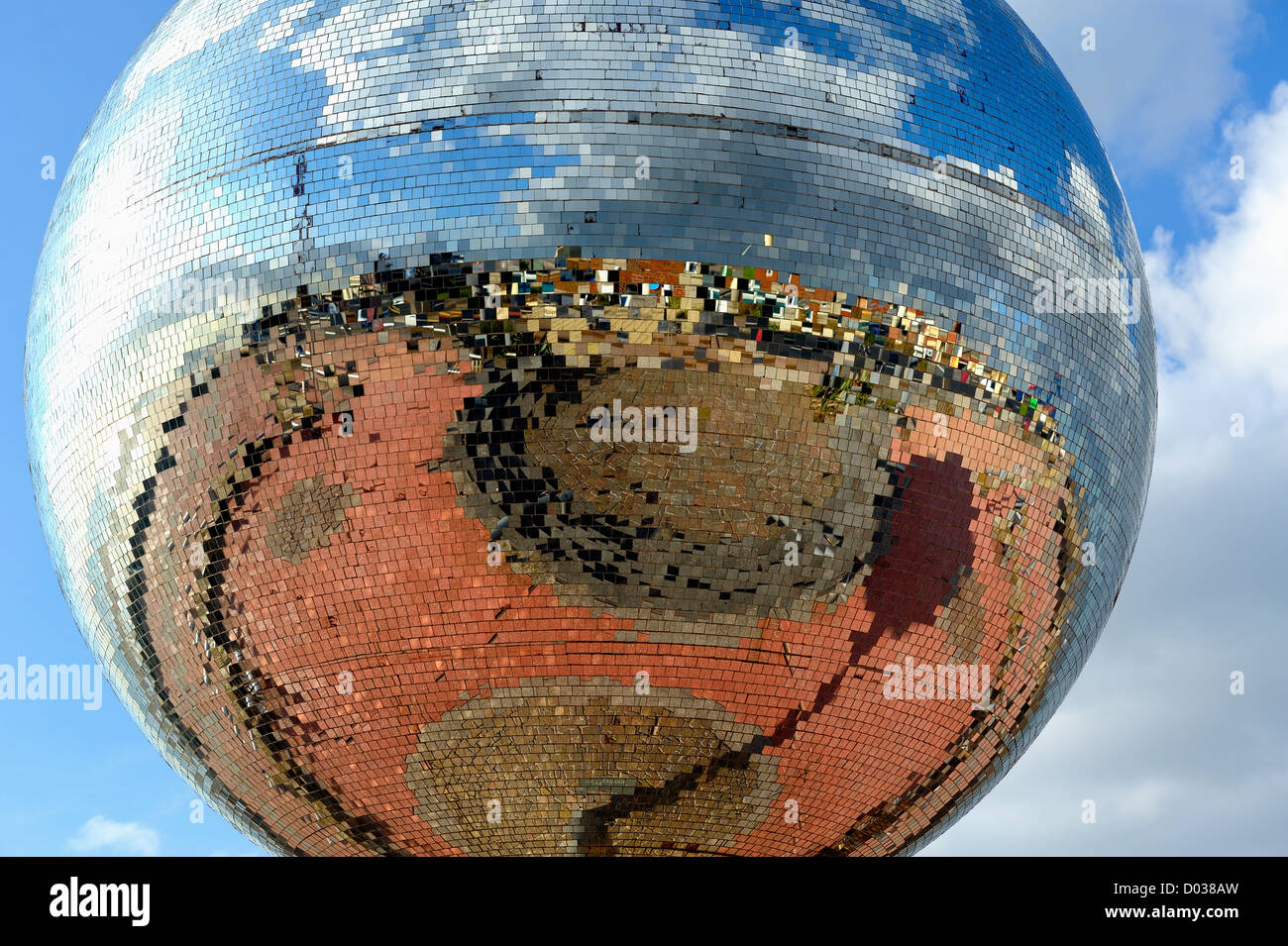 Worlds Largest Mirrorball South Shore Blackpool Lancashire England Uk