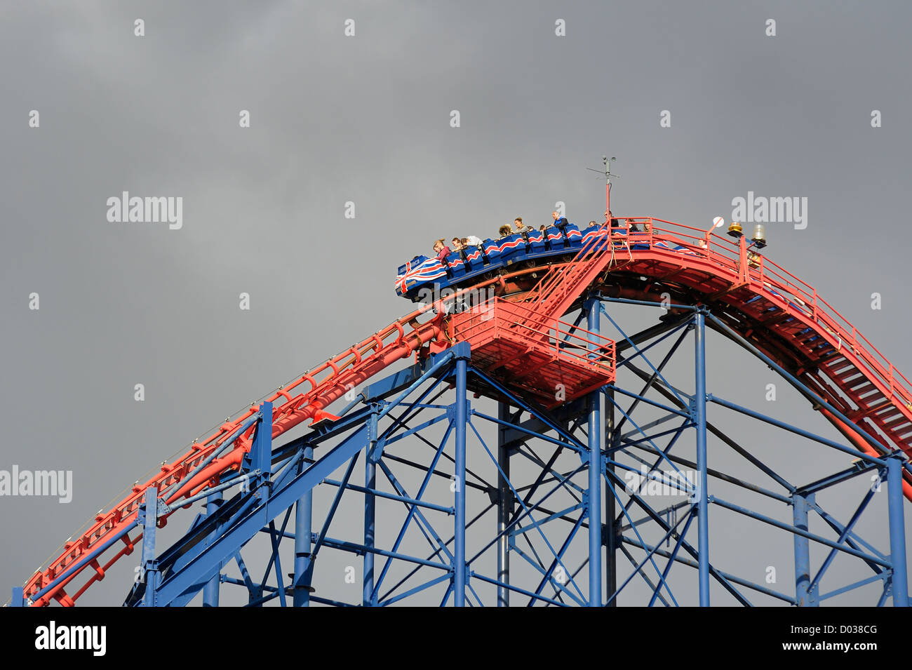 The Big One pepsi max is a steel roller coaster located at the Pleasure ...