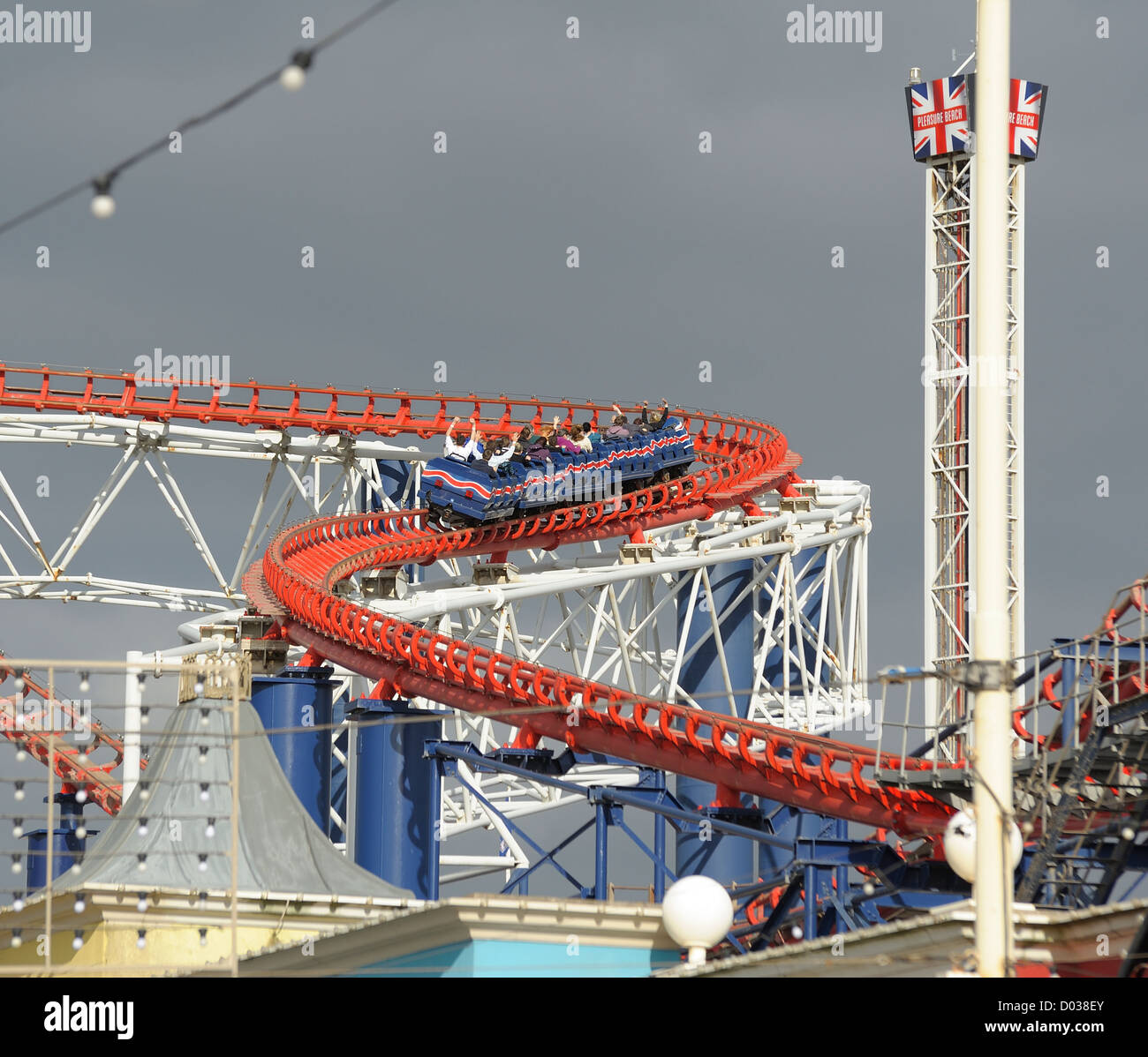 Pepsi max big one blackpool hi-res stock photography and images - Alamy