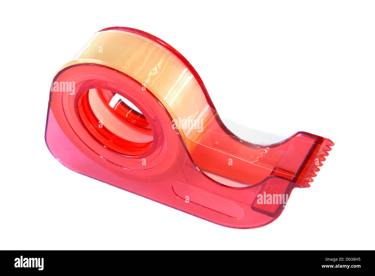 Roll tape isolated on a white background Stock Photo - Alamy