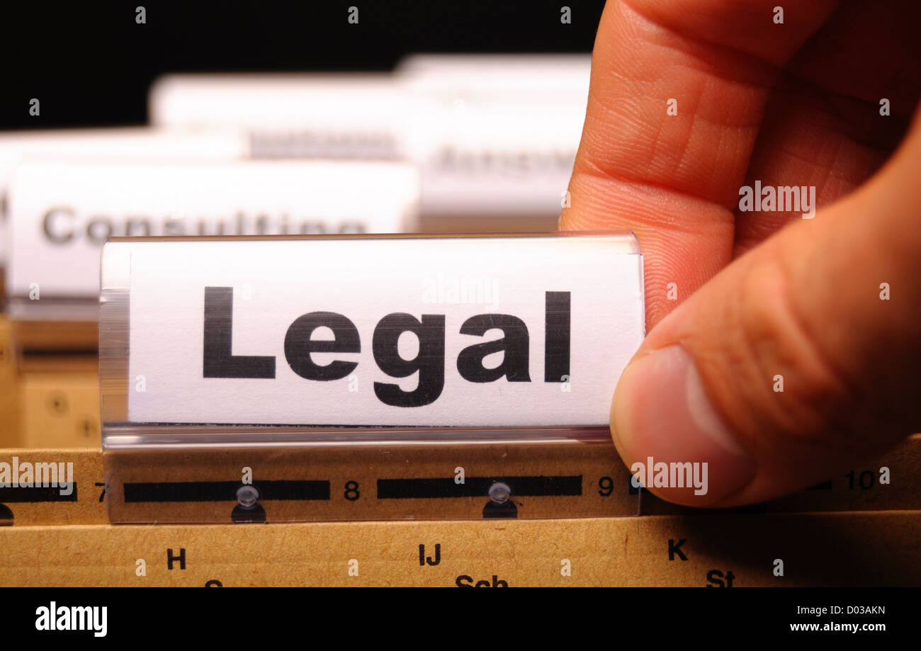 Legal word hi-res stock photography and images - Alamy