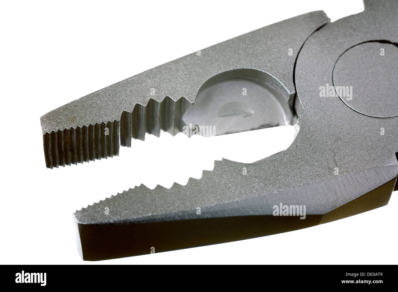 Close up of a modern nippers, isolated on white background Stock Photo ...
