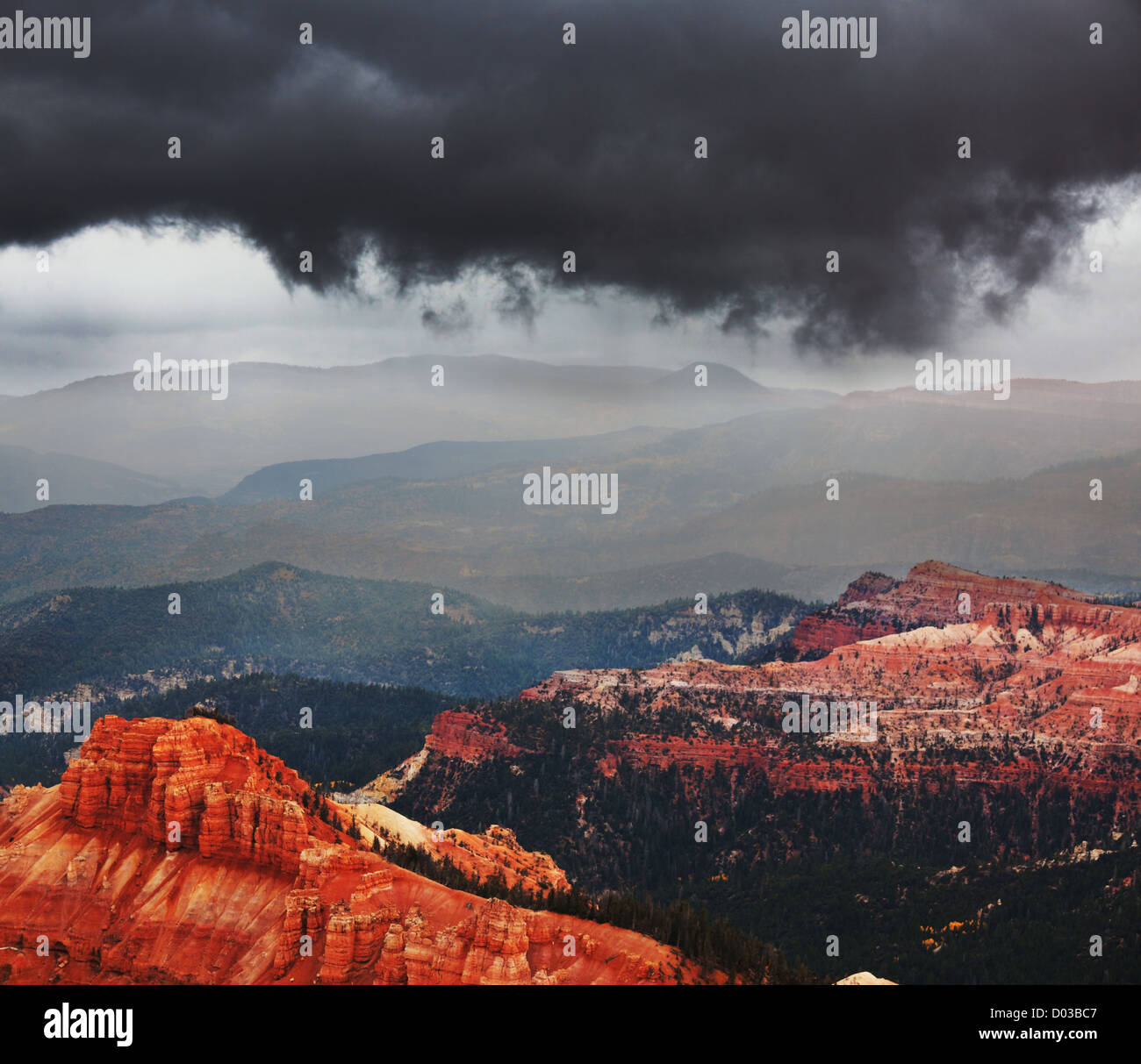 rain in Bryce Canyon Stock Photo - Alamy