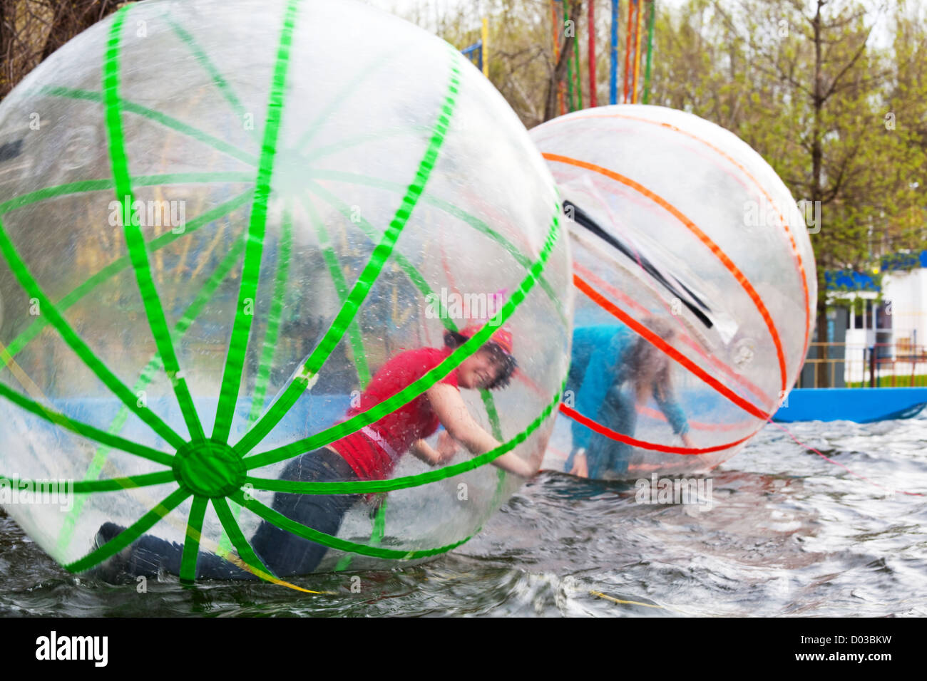 Zorb Stock Photo - Alamy
