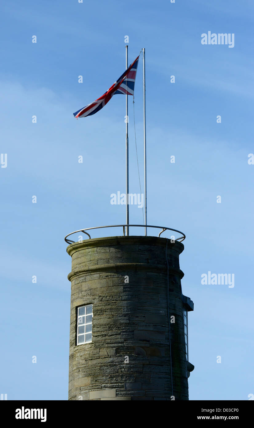 The Watchtower (detail). The Harbour, Whitehaven, Cumbria, England ...