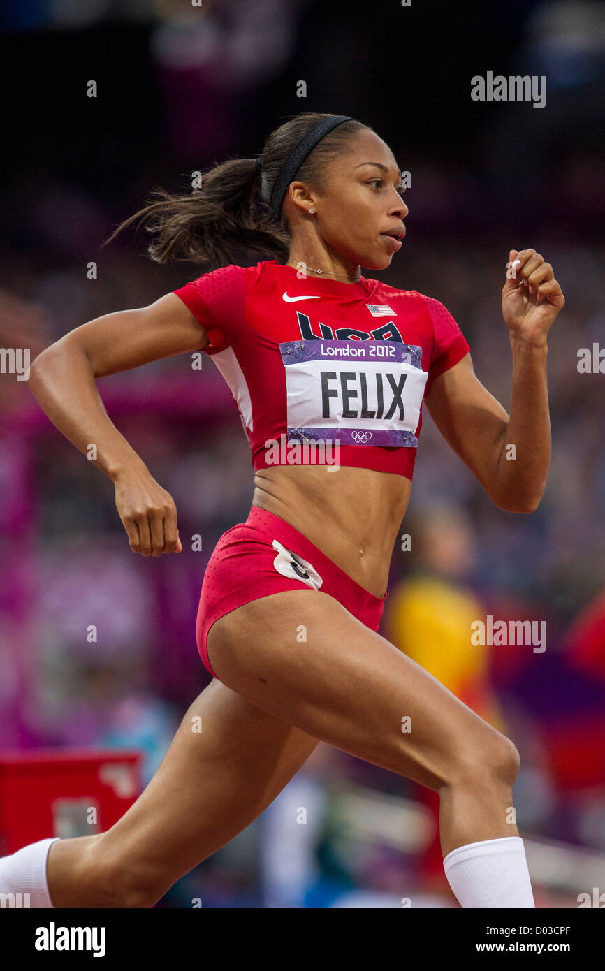 Allyson felix hi-res stock photography and images - Alamy
