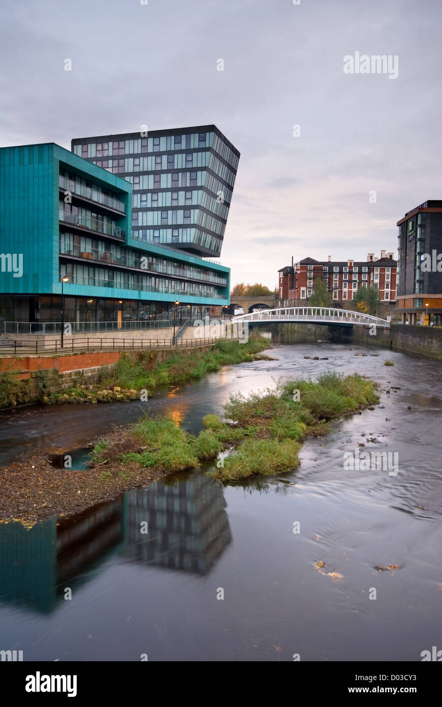 Redevelopment on the River Don including the i-quarter and Sheffield ...