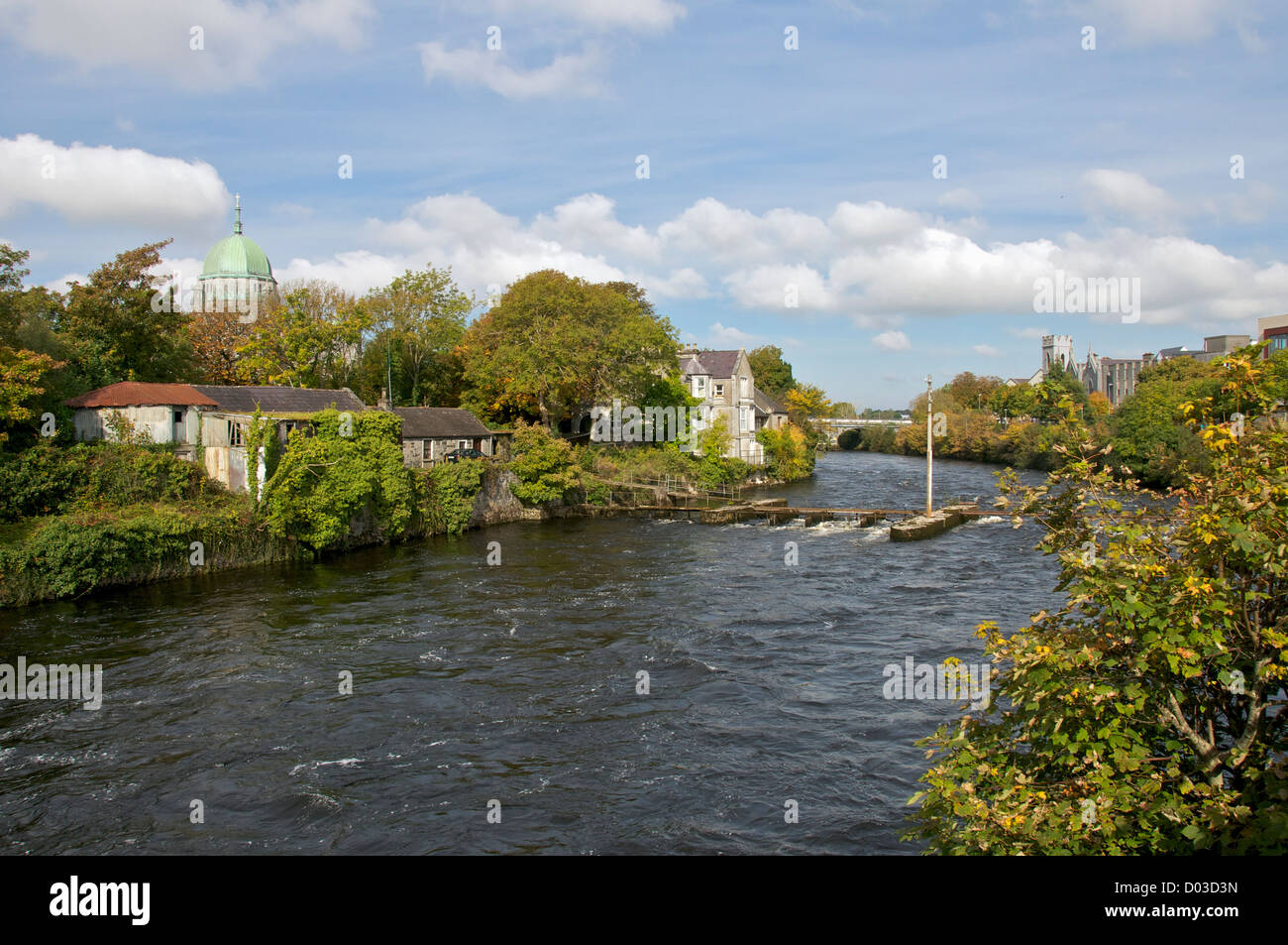 River Corrib Galway County Galway Ireland Stock Photo - Alamy