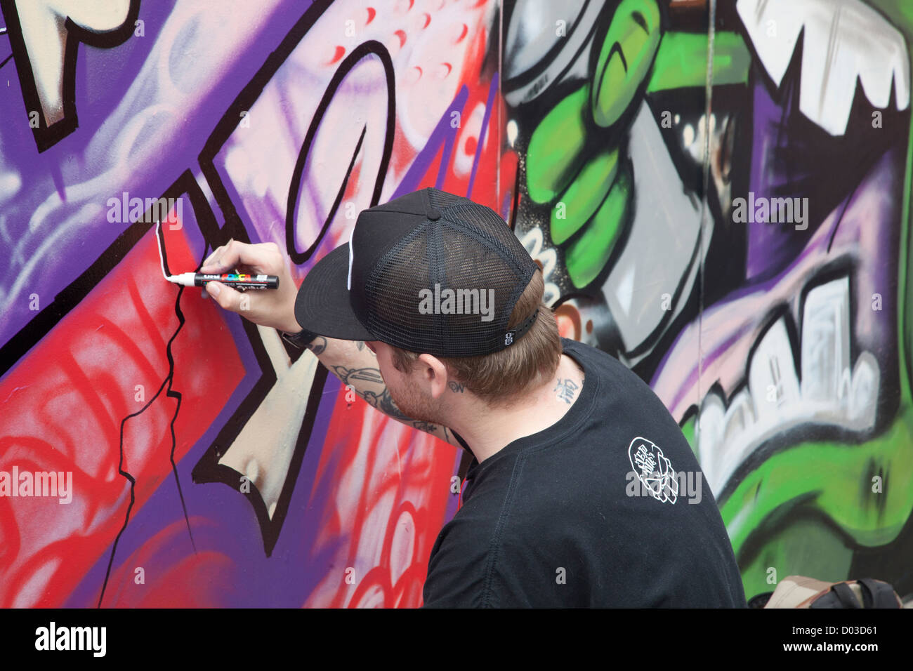 Upfest urban art and graffiti show bristol Stock Photo - Alamy
