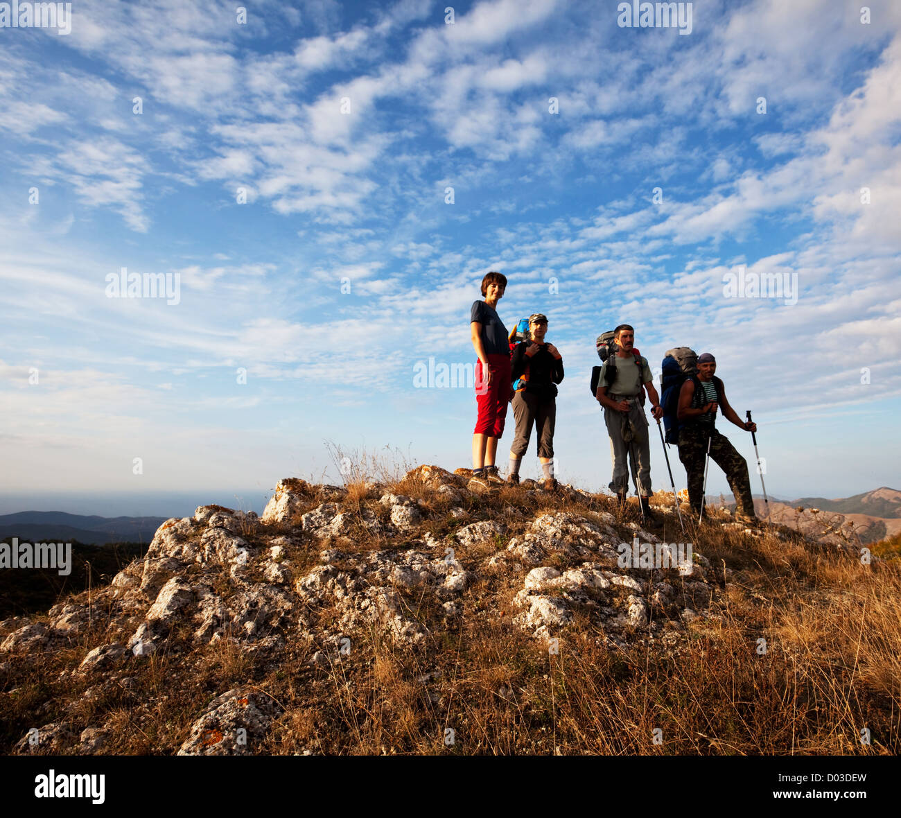 Hike in Crimea Stock Photo - Alamy