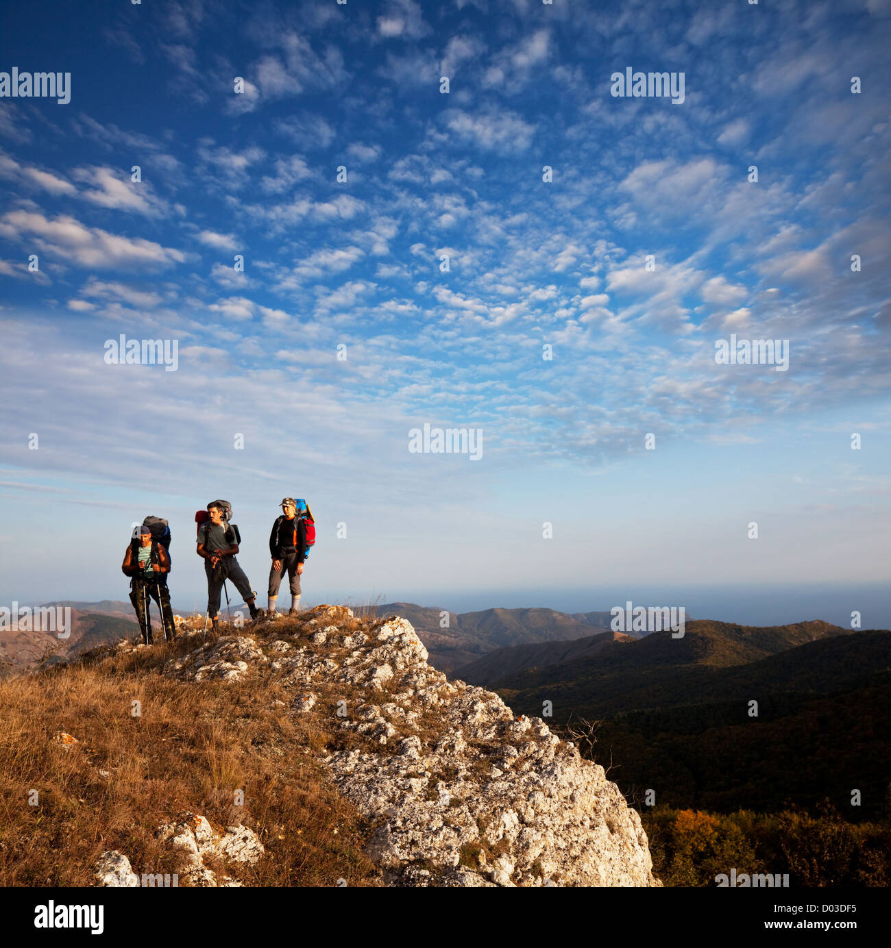 Hike in Crimea Stock Photo - Alamy