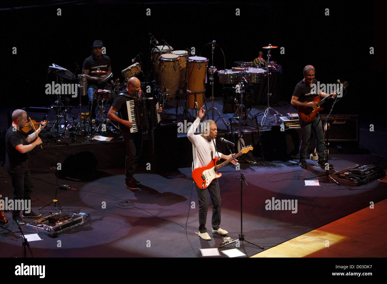Oct. 23, 2012 - Los Angeles, California, U.S. - Musician Gilberto Gil ...