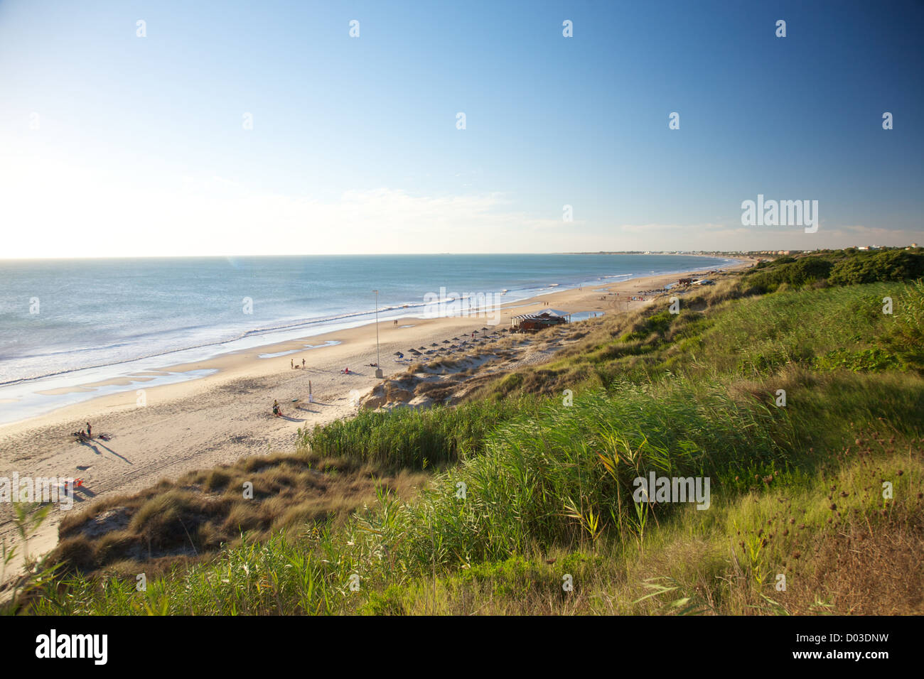 Roche beach at Cadiz Andalusia in Spain Stock Photo - Alamy