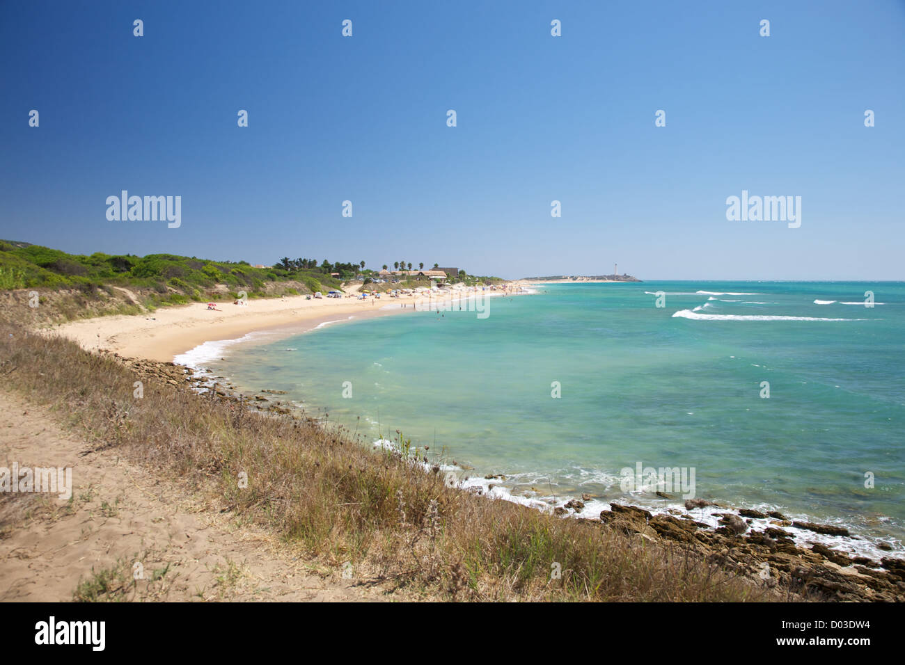 Zahora beach at Cadiz Andalusia in Spain Stock Photo - Alamy