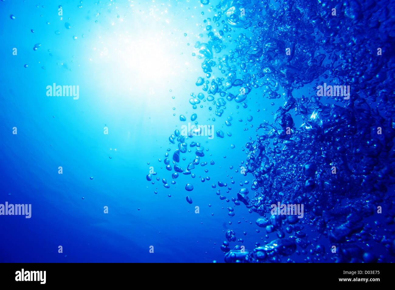 air bubbles in fresh water nice for backgrounds Stock Photo - Alamy