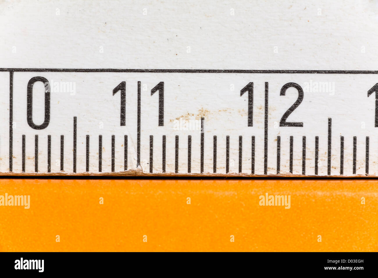 Close up of a metric measure, detail shot Stock Photo - Alamy