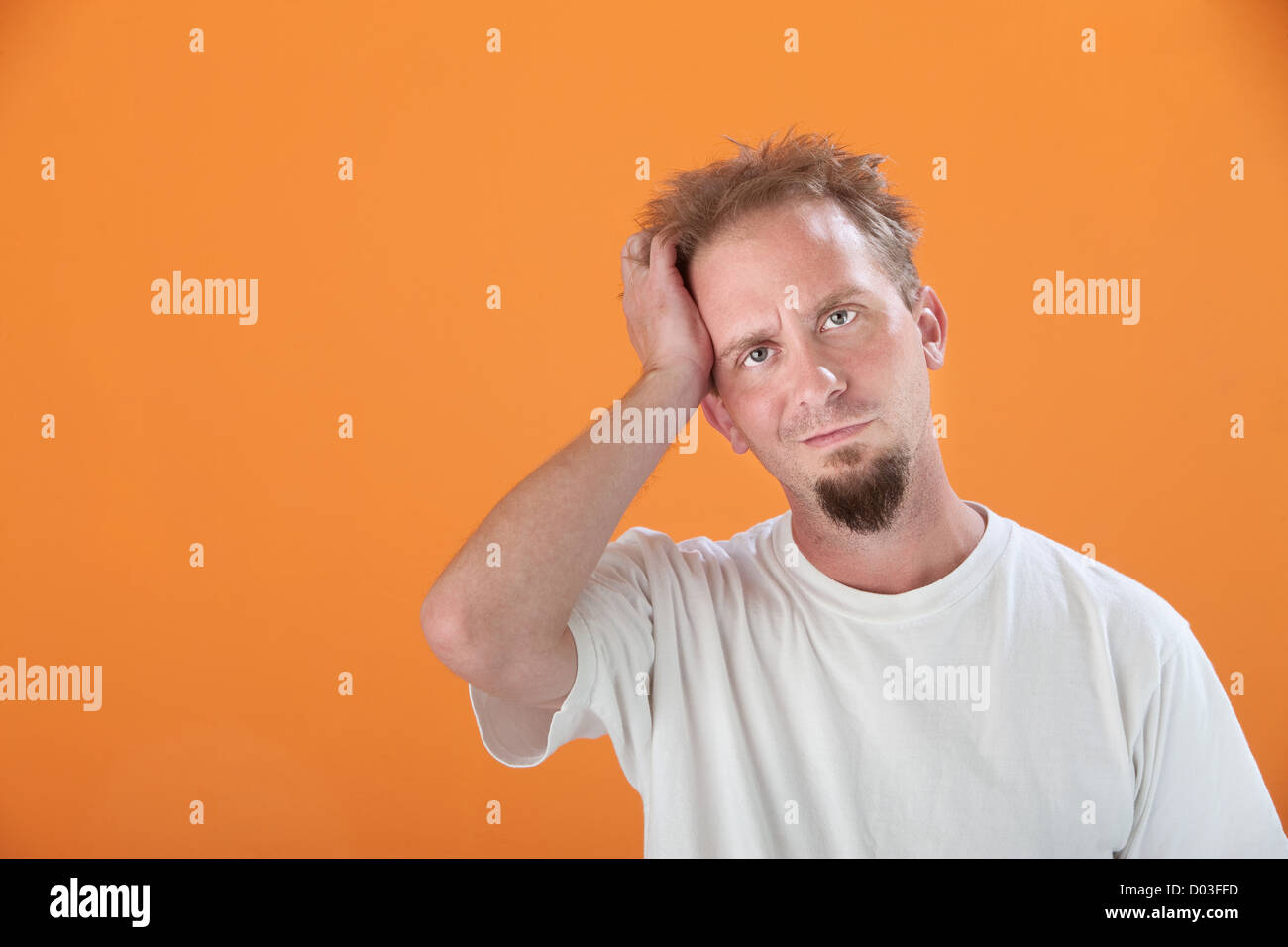 Man with white goatee beard hi-res stock photography and images - Alamy