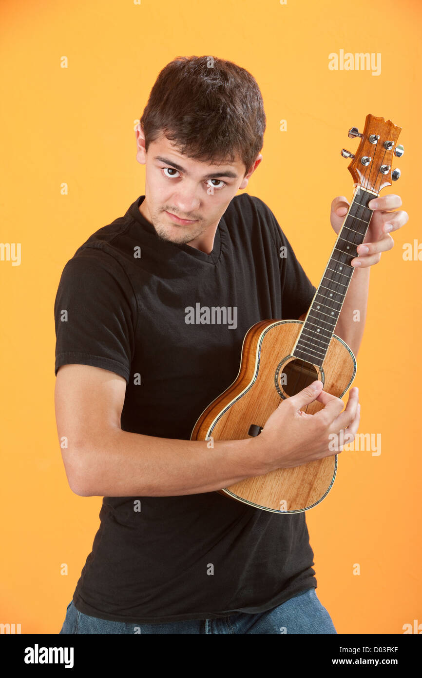 Uke player hi-res stock photography and images - Alamy