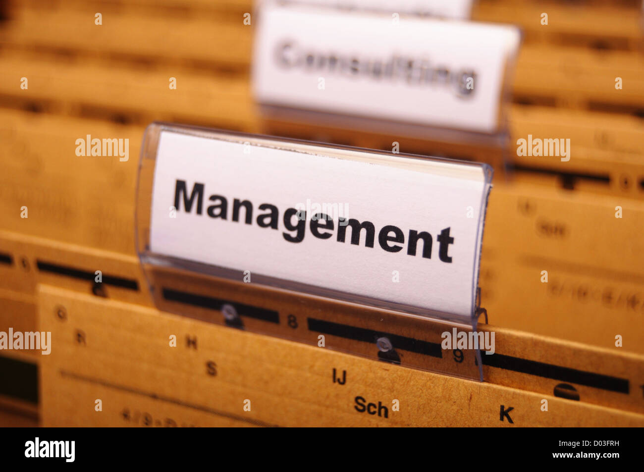 management word on business office folder showing leadership concept ...