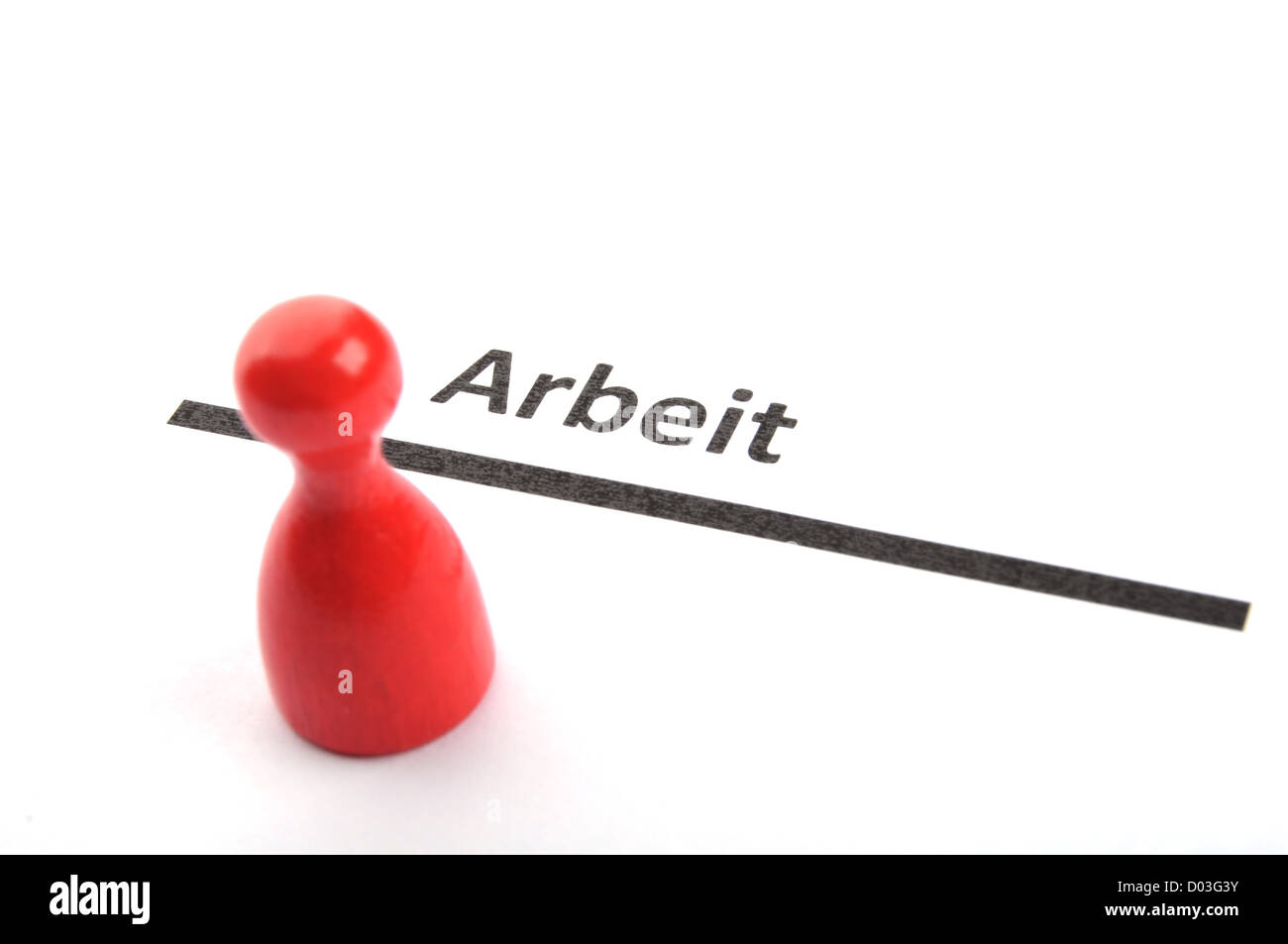 job work or occupation concept with winner pawns Stock Photo - Alamy