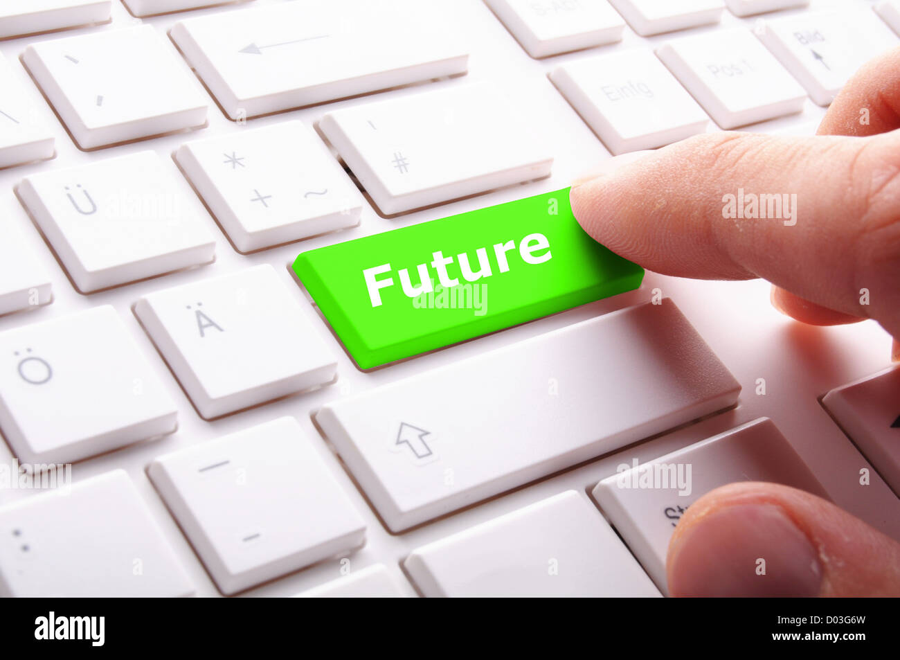 future key or keyboard showing forecast or investment concept Stock ...