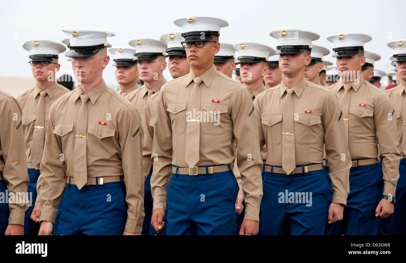 United states marine recruits hi-res stock photography and images - Alamy