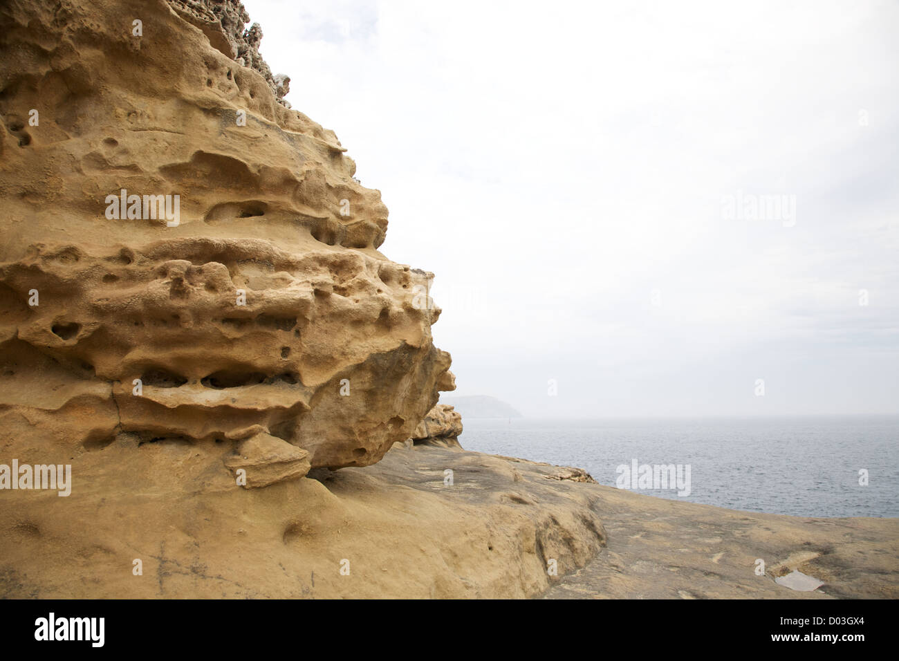 rock seaside at Menorca island in Spain Stock Photo - Alamy