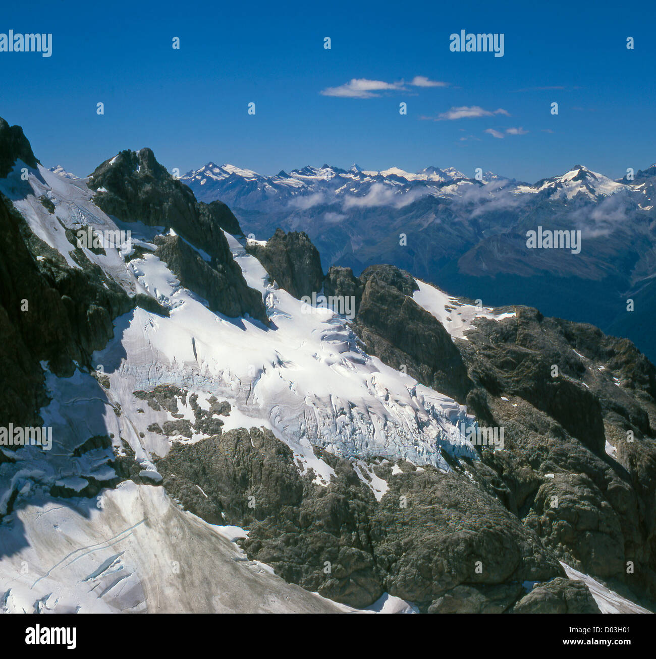 Fiordland national park aerial hi-res stock photography and images - Alamy