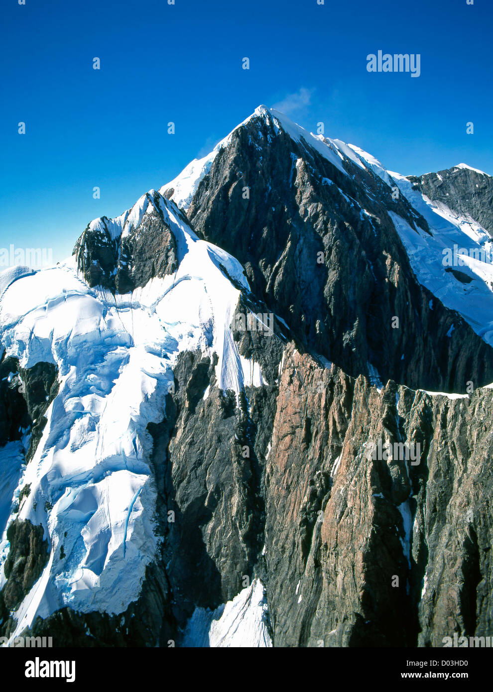 New Zealand, Mt Cook National Park, Mount Cook Stock Photo - Alamy