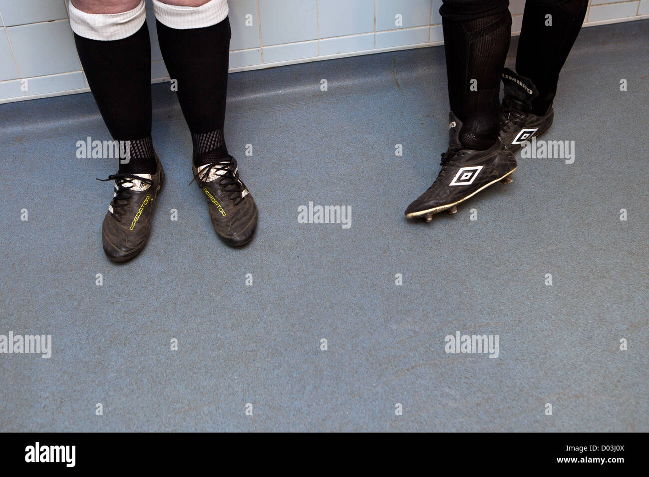 Football Changing Room Stock Photo - Alamy