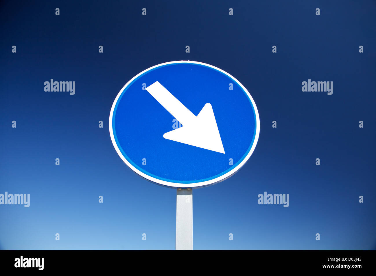 Direction blue hi-res stock photography and images - Alamy