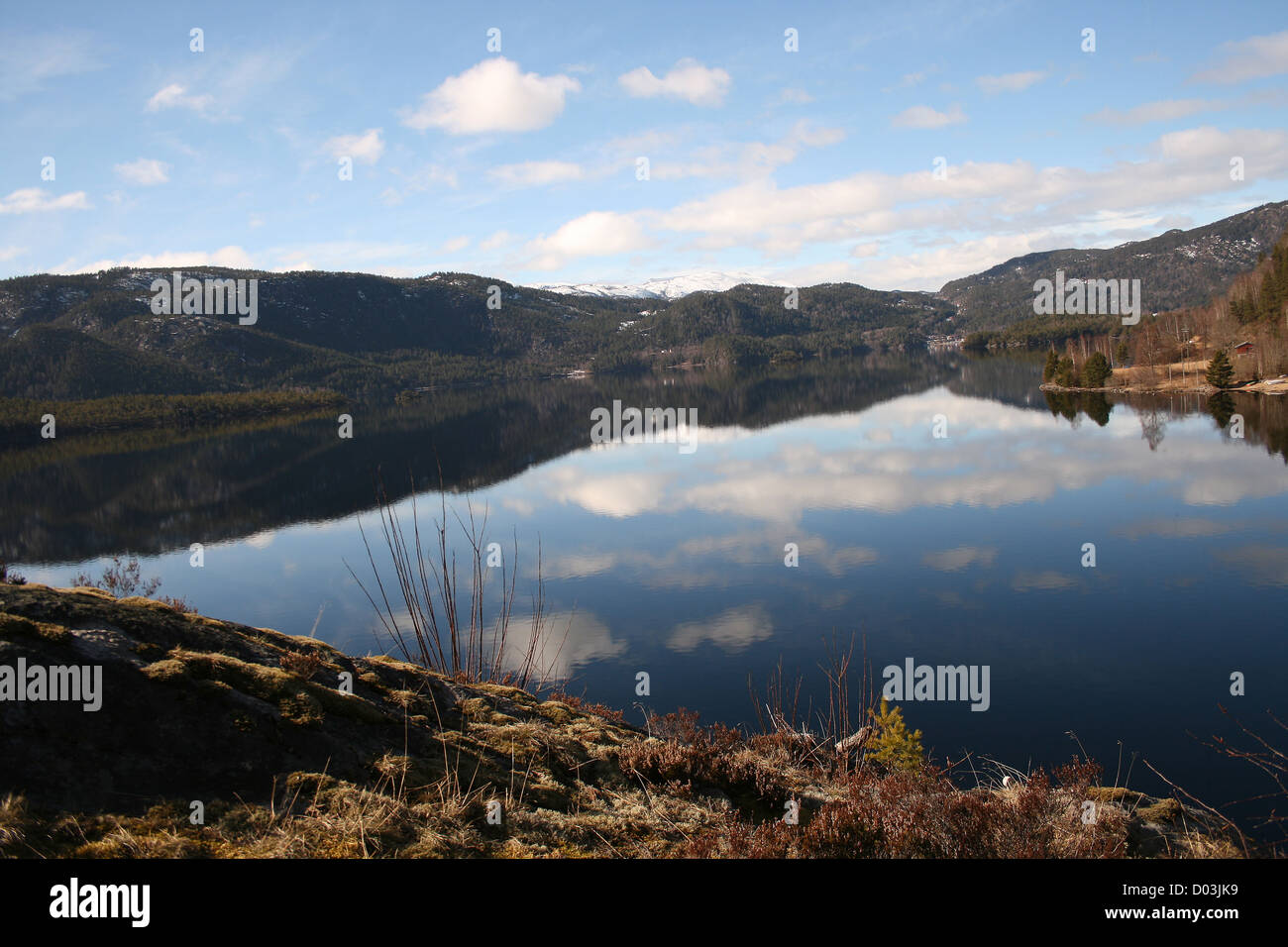 Seljord in Telemark. South Norway Stock Photo - Alamy