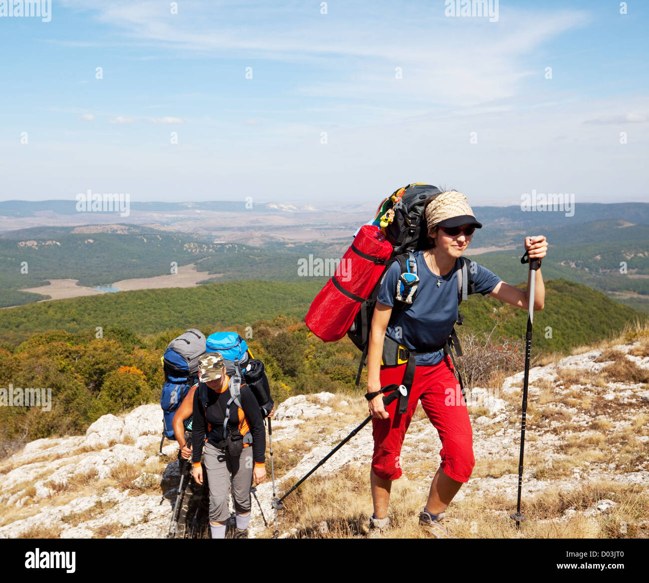 Hike in Crimea Stock Photo - Alamy